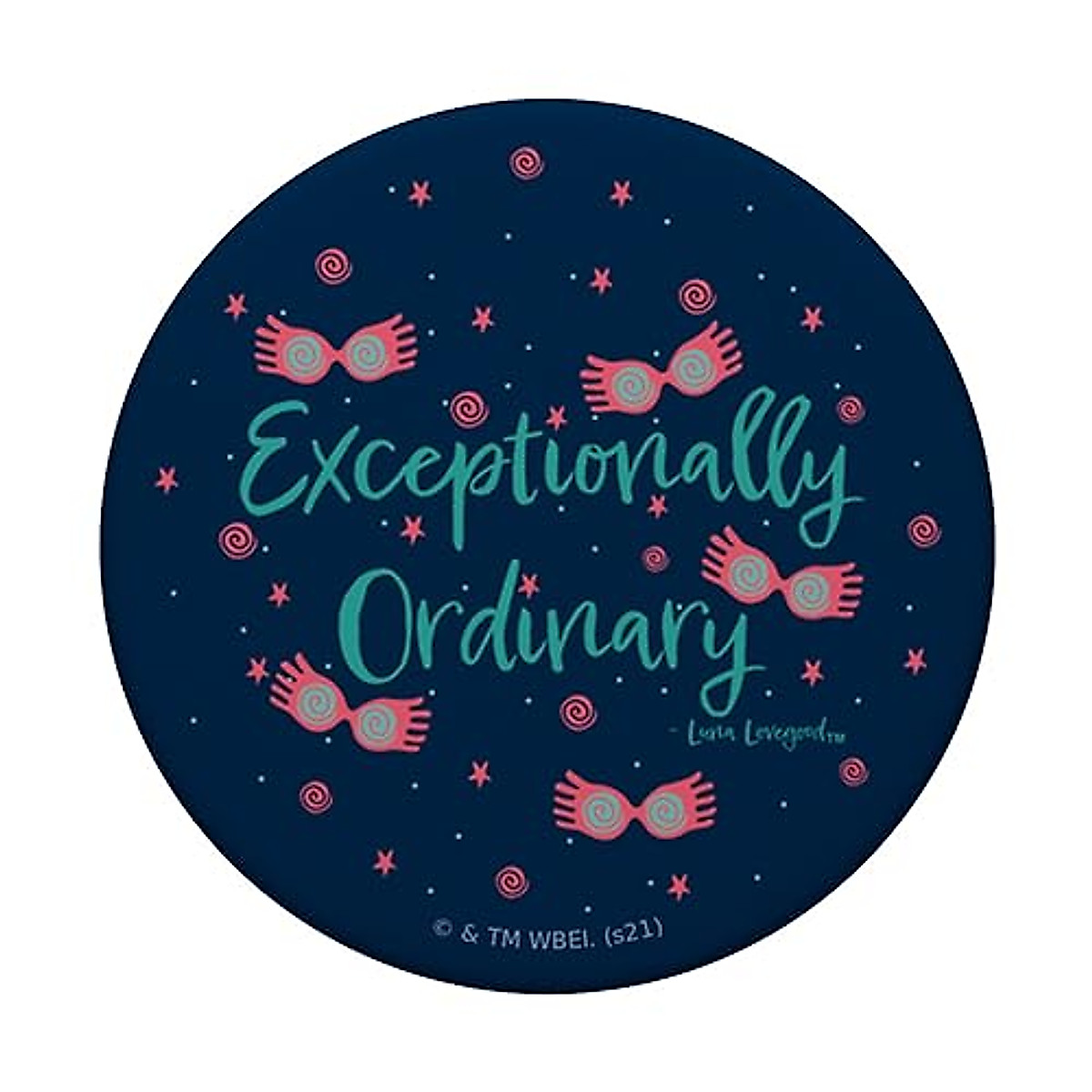 Harry Potter Floating Luna Lovegood Glasses PopSockets Standard PopGrip