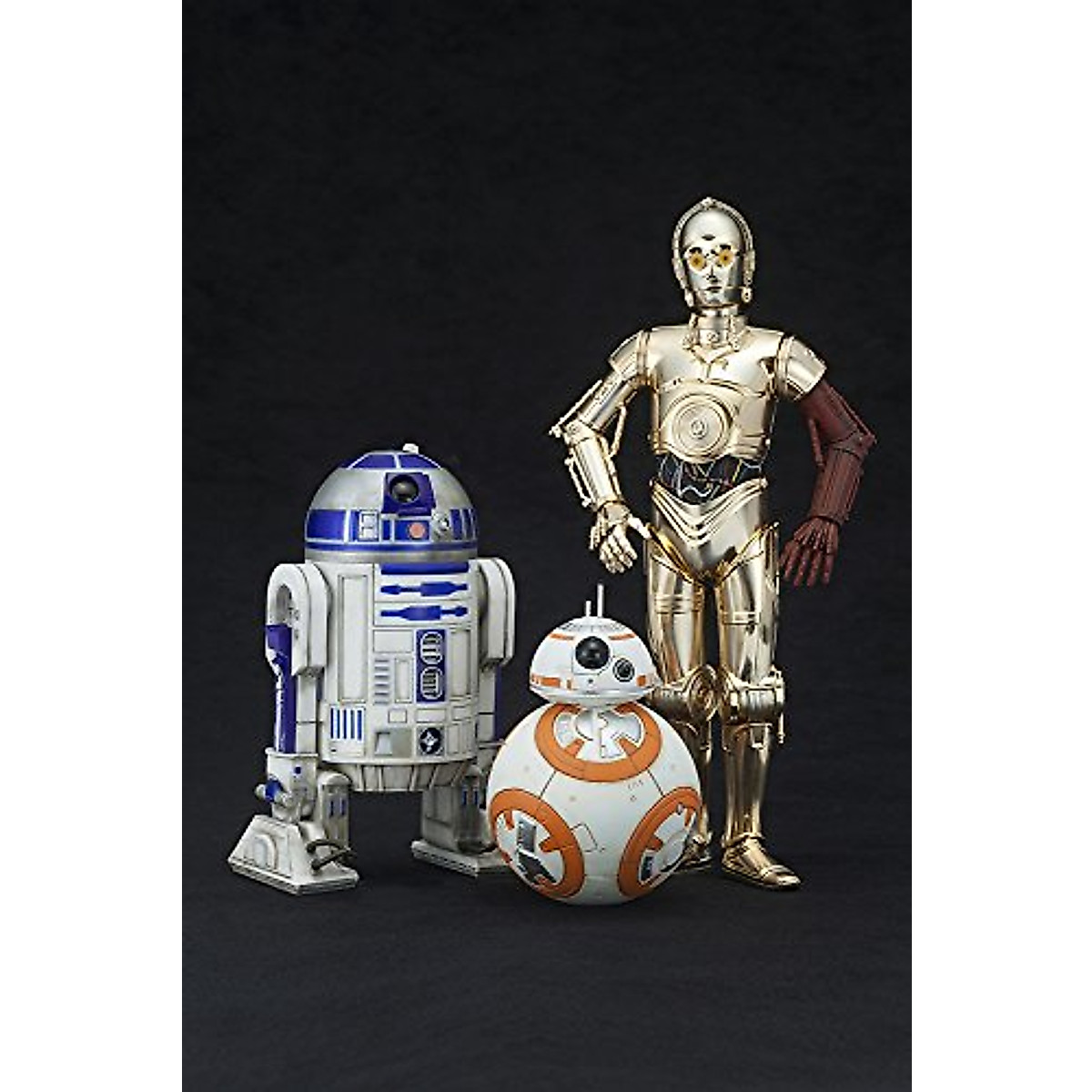 Kotobukiya ARTFX+ Star Wars The Force Awakens Movie C-3PO R2-D2 with BB-8 1/10 Figure