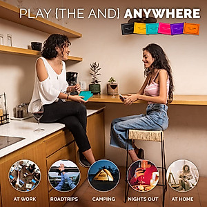 {THE AND} Dating Edition - 199 Thoughtful Conversation Cards for Dating Couples - Questions to Get to Know Your New Person & Create Connections - Fun Date Night Card Game for Adults by The Skin Deep