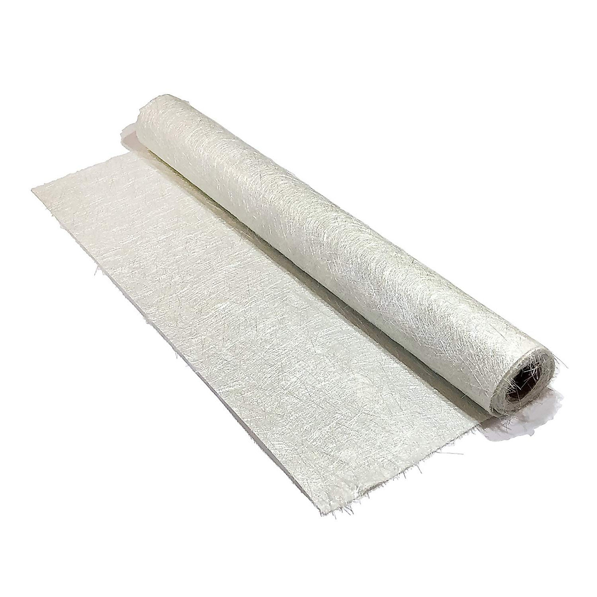 Fiberglass Chopped Strand Mat Cloth 50" x 360" | 50 Inch Wide 10 Yard Long | 1 oz | CSM GRP | Molding Roofing Boat Marine Repair with E-Glass Fiber Roll | Resin Compatible | Rolled Package
