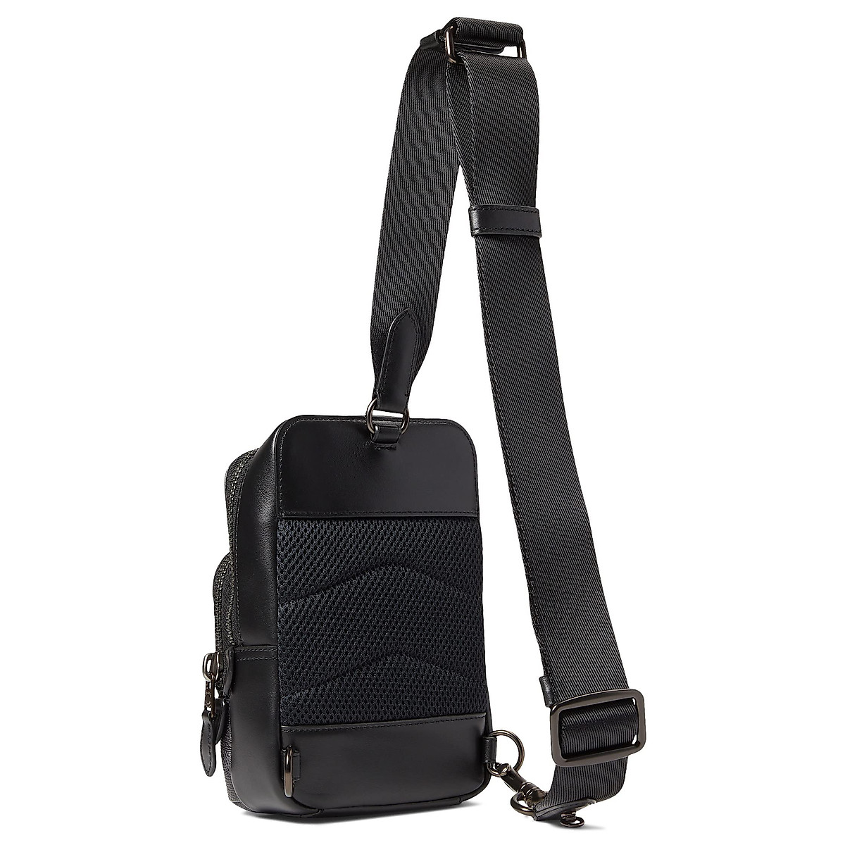 COACH Mens Gotham Slingback 13 in Signature, Charcoal