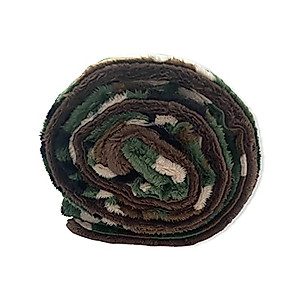 MEG ORIGINAL Camouflage Baby Blanket 1704 (Camo & Brown)