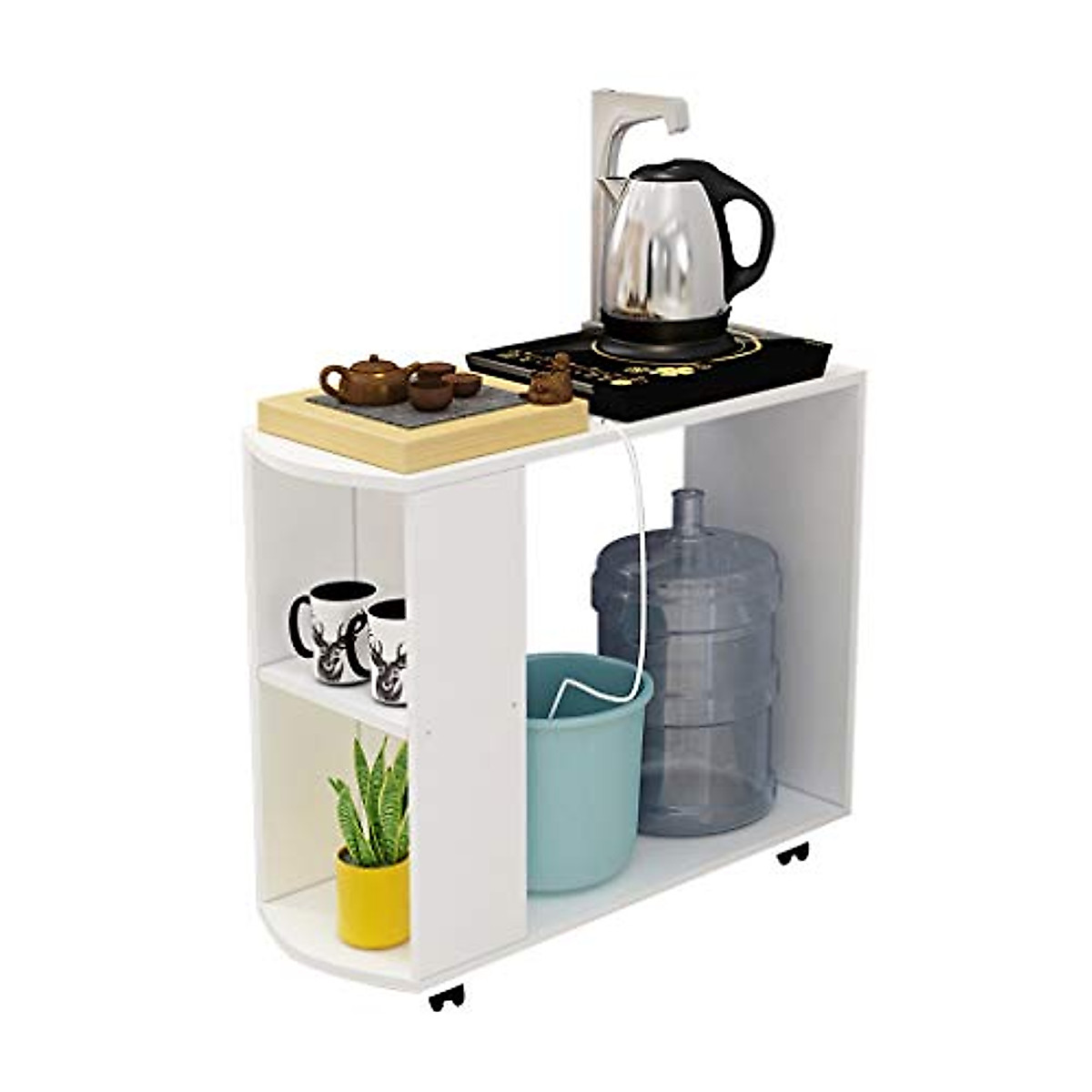 RichWMY Household Furniture Home Lazy Bedside Laptop Desk Removable Coffee Table Living Room Sofa End Table