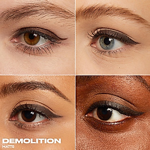 URBAN DECAY 24/7 Glide-On Waterproof Eyeliner Pencil (Demolition - Deep Brown Matte), Smudge-Proof, Transfer-proof, Long-lasting Colored Eye Liners, Hydrating Vitamin E, Cruelty-free - 0.04 oz