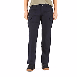 5.11 Tactical Women's Stryke Pants, Regular Fit, Gusseted, 12 Pockets, Style 64386, Dark Navy, Women's 10 Regular