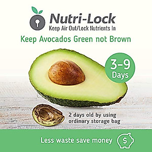 Nutri-Lock Vacuum Sealer Bags. 11x50 and 8x50 Rolls with 100x Quart 8x12 Inch Pre-sealed Bags. Commercial Grade Food Saver Bags. Works with FoodSaver.