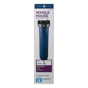 GE Whole House Replacement Filter | Fits GE GXWH60T Filtration System | Reduces Sand & Sediment for Better Water | High Flow | Easy Install | Twist & Lock Design | Replace Every 3 Months | FXWPT