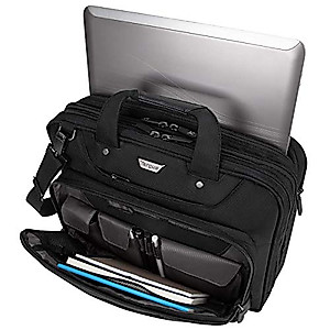 Targus Corporate Traveler Checkpoint-Friendly Traveler Laptop Case for 14-Inch Laptop, Black (CUCT02UA14S)