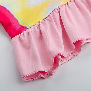 Sylfairy Girls Nightgowns, Unicorn Nightgown Princess Pajama Dresses for Girls Sleepwear Nightie Pink