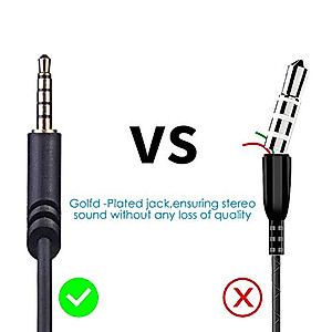 A40 A10 Replacement Cable Inline Mute Volume Control with Microphone for Astro A10/A40/A30/A50 1 M Headsets Cord Lead Compatible with Xbox One Play Station 4 PS4 Headphone Audio Extension Cable 1M