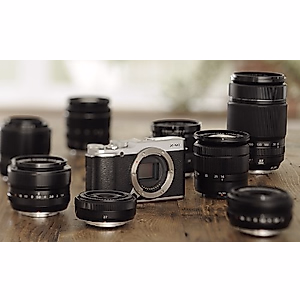 Fujifilm X-M1 Compact System 16MP Digital Camera with 3-Inch LCD Screen - Body Only (Silver)