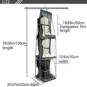boot storage,You also get 12 pieces of boot shapers that will help keep your boots shapes,boot organizer,large to hold 6 pairs of tall boots with a Velcro strap to keep them from falling out