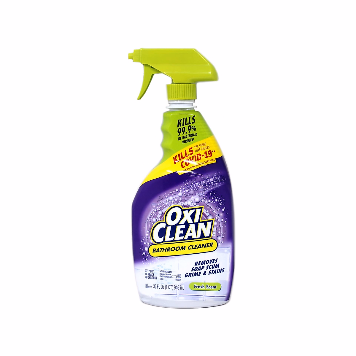 OxiClean Shower, Tub & Tile Cleaner 32 oz (Pack of 2)