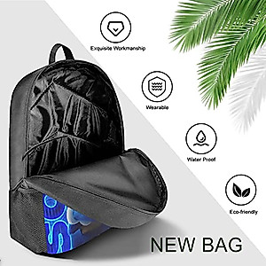 Backpack Kids Backpack 3d Print Cartoon Anime Backpacks Teenagers Backpack Boys And Girls Backpack, Black2, One Size