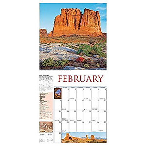 National Parks of the West 2021 Wall Calendar