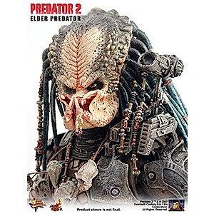 Sideshow Collectibles Hot Toys Predator 2 Deluxe 14 Inch Model Figure Elder P...