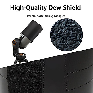 Astromania Flexible Dew Shield for Telescope Front Outer Diameter with 229-249mm Diameter - Keep Dew Away and Gives You Clear observing for The Entire Night