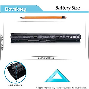 Bovekeey KI04 33W 14.8V Battery for HP Pavilion 14-ab 14T-ab 15-ab 15-an 17-g, 14-ab005tu14-ab005tx, 15-ab157nr 15-ab165us 15-ab223cl, Pavilion 17-g015dx 17-g024ng 17-g053us 17-g101dx 17-g110nr