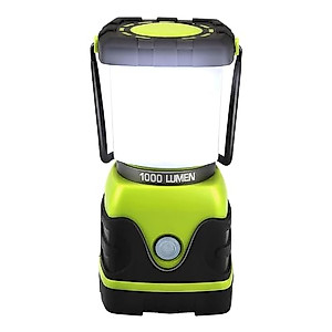 Tahoe Trails LED Camping Lantern, Battery Powered Bright LED Lantern with 1000LM, IPX4 Waterproof Tent Light, Perfect Camping Flashlight for Hiking, Camping, Hurricane, Emergency, Survival Kits, Home