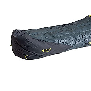 Nemo Kayu | Men's 30 Degree Down Sleeping Bag, Fortress/Lumen, Long