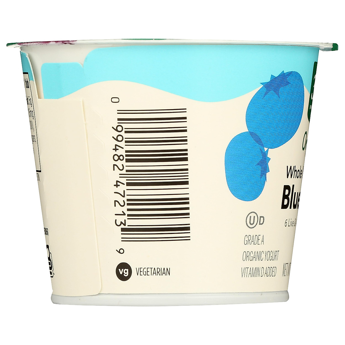 365 by Whole Foods Market, Yogurt Blueberry Organic, 5.3 Ounce