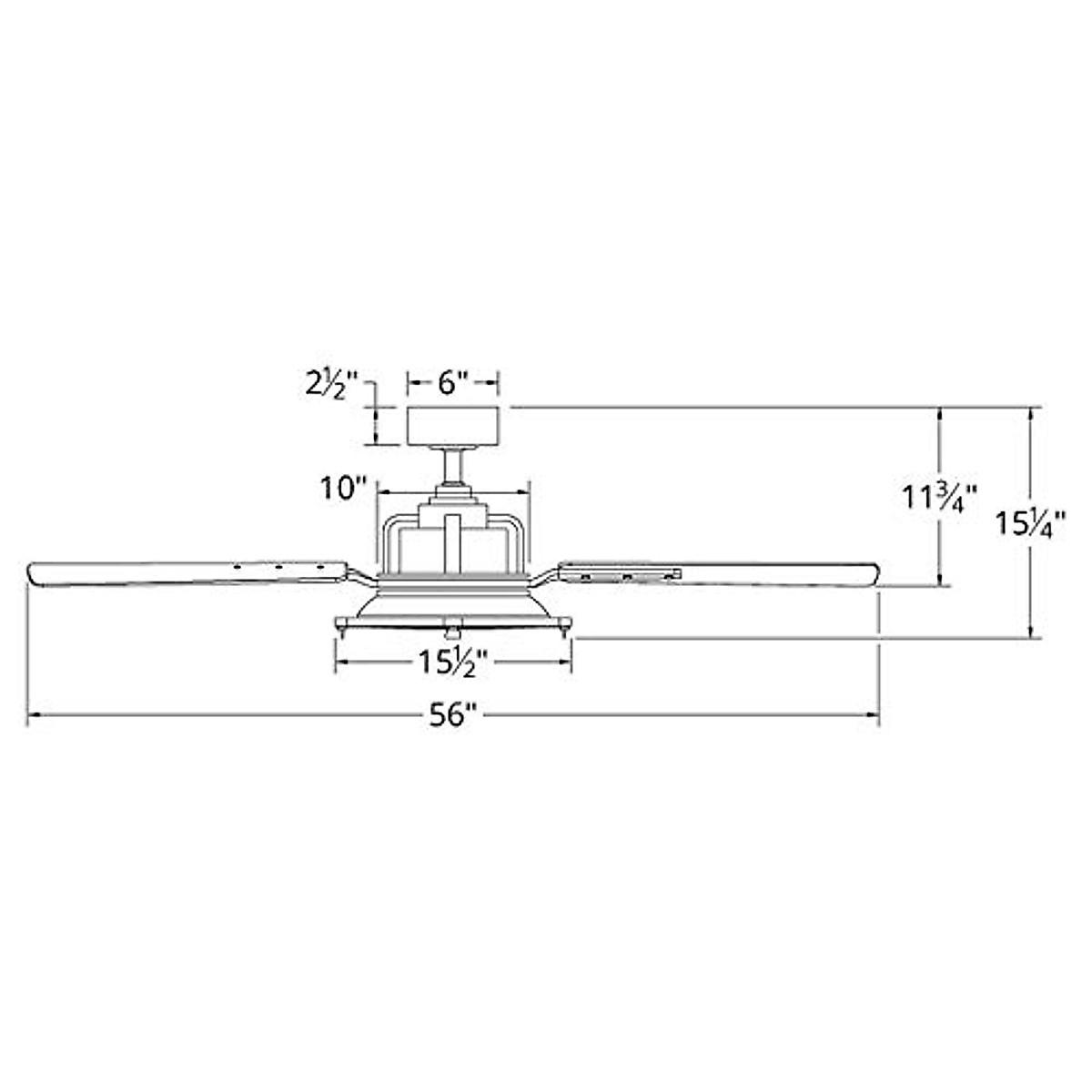 Modern Forms Fans FR-W1818-56L-OB/DW Restoration 56``Ceiling Fan from Nautilus collection in Bronze/Dark finish,