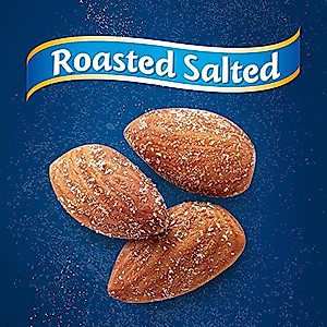 Blue Diamond Almonds Roasted Salted Snack Nuts, 25 Oz Resealable Bag (Pack of 1)