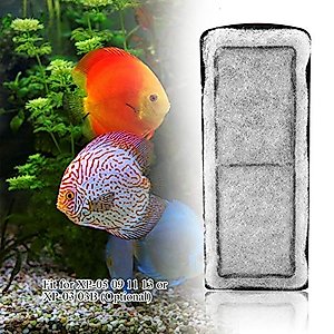 Aquarium Filter Replacement， Tropical Cartridge High Efficient Fish Tank Filter ， for Activated Carbon Filter Cartridges for(XP-05 09 11 13 Replacement Cotton)