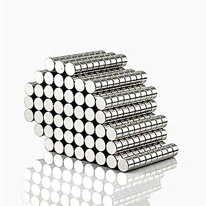 wotoy 2MM x 1MM 300 Pcs Small Multi-Use Refrigerator Magnets for Offie Refrigerator, Science, Crafts