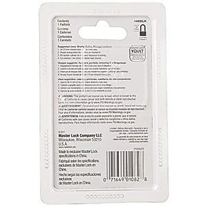 Master Lock 140DLH Padlock, 1 Pack, Bronze/Silver