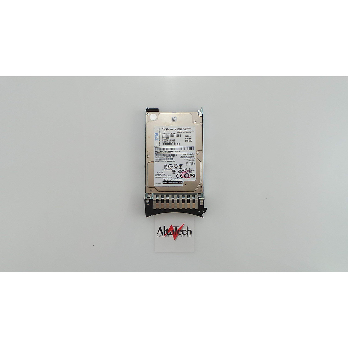 IBM 90Y8927 - 146GB 2.5in SAS 15K 6Gb/s HS Hard Drive (Renewed)