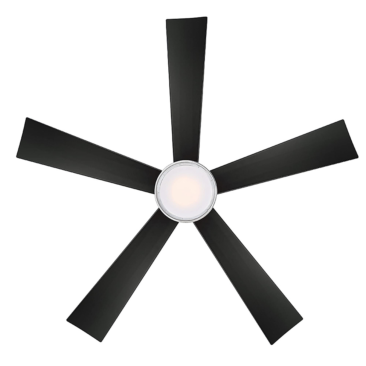 Wynd Smart Indoor and Outdoor 5-Blade Ceiling Fan 52in Bronze with 3000K LED Light Kit and Remote Control works with Alexa, Google Assistant, Samsung Things, and iOS or Android App