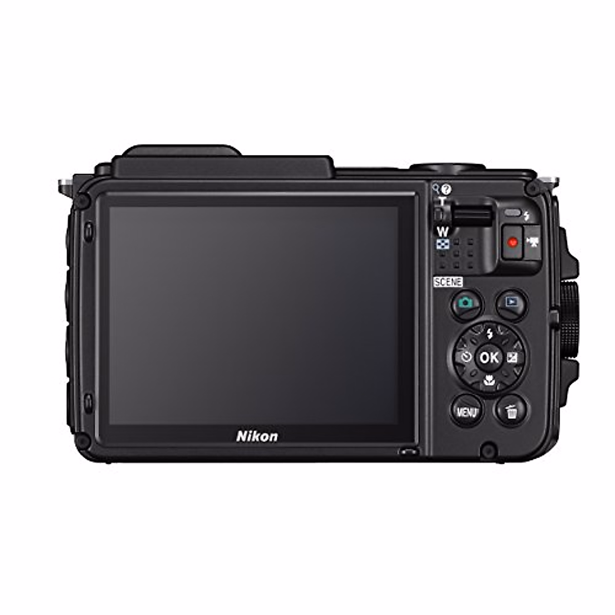 Nikon COOLPIX AW130 Waterproof Digital Camera with Built-In Wi-Fi (Black)