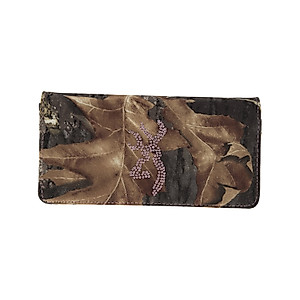 Brn Bkmark Bling Wallet Camo/Pink Signature Products Group Bgt1131