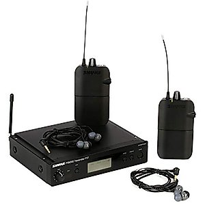Shure PSM300 P3TR112TW Wireless in-Ear Personal Monitoring System with SE112 Earphones, Twinpack - G20 Band