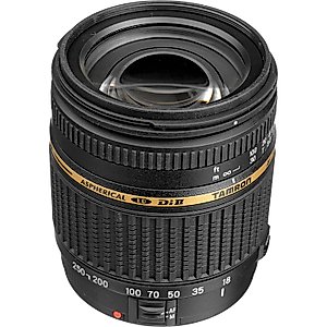 Tamron AF 18-250mm F/3.5-6.3 Di-II LD Aspherical (IF) Macro Zoom Lens with Built In Motor for Nikon DSLR