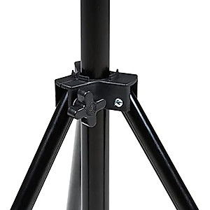 Amazon Basics Aluminum Light Photography Tripod Stand with Case - 2.8 - 7 Feet, Black