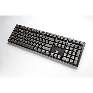 Ducky One 3 Aura Clear Black Hotswap RGB Double Shot PBT Mechanical Keyboard Cherry MX Silver