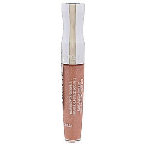 Rimmel Stay Glossy Lip Gloss - Non-Sticky and Lightweight Formula for Lip Color and Shine - 710 Honey, Honey, .18oz