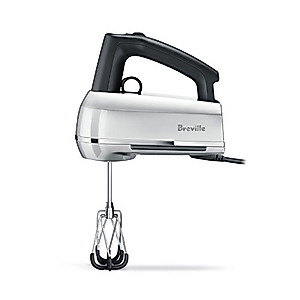 Breville Handy Mix Scraper Hand Mixer, Silver, BHM800SIL