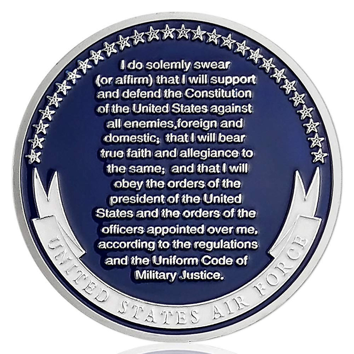 US Air Force Oath Challenge Coin for Airman's Gifts