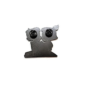 Grom Pin House Owl Metal Enamel