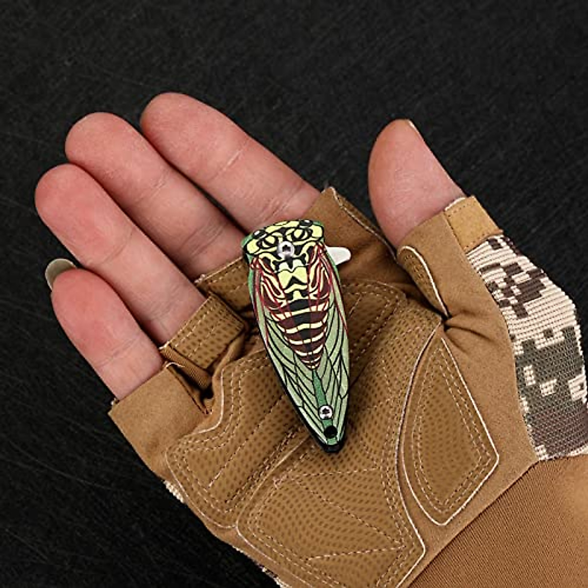 HENWAFX Small Pocket Knife, EDC Knife with Stainless Steel Small Folding Knife