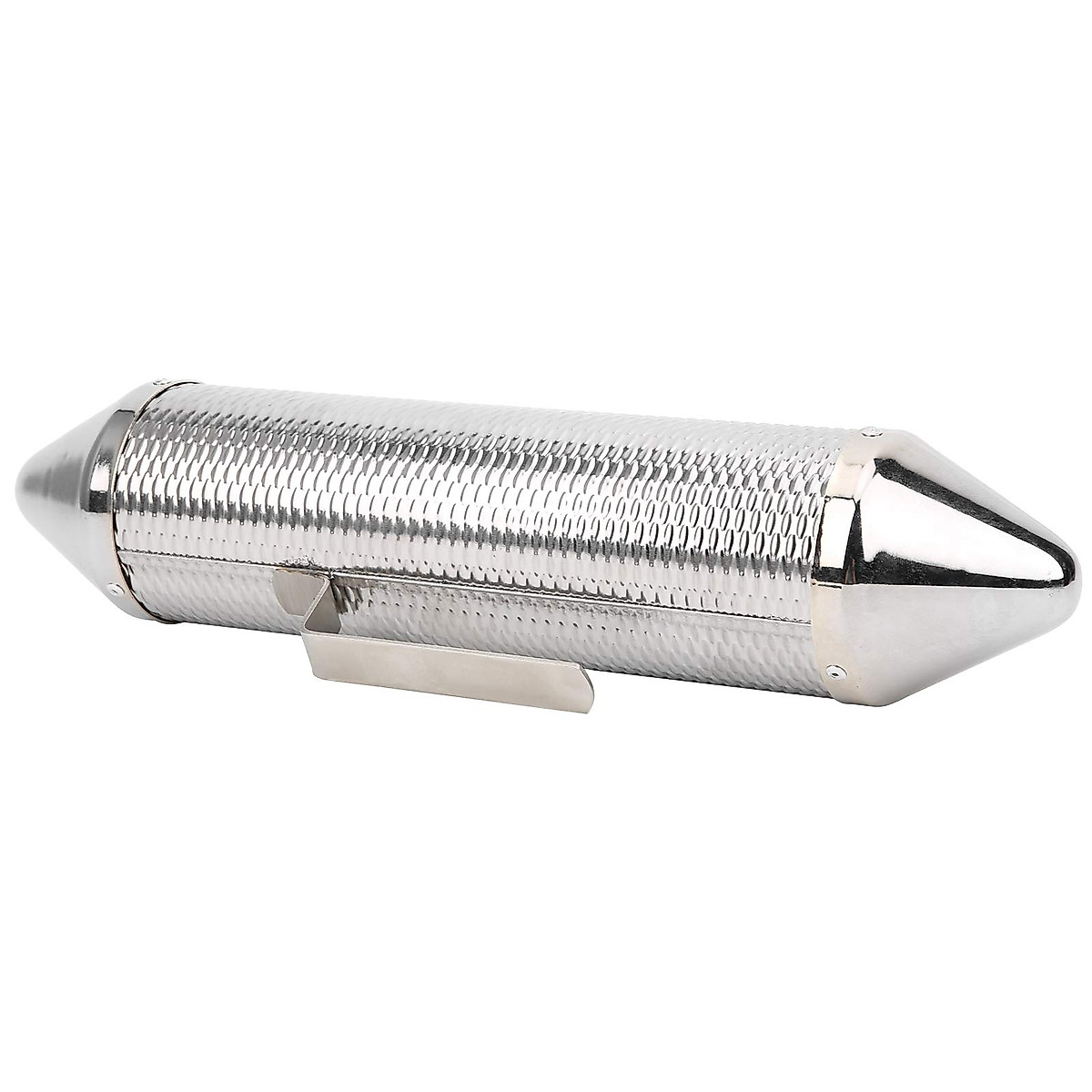 Stainless Steel Guiro with Scraper Percussion Instrument