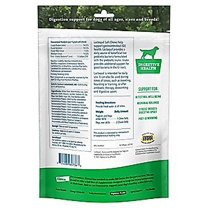 Elanco Lactoquil Soft Chews Digestive Health Probiotic Supplement for Dogs, 75 Count