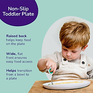 doddl Toddler Fork Spoon and Knife Set & Utensils Case, 2-in-1 Toddler Bowl, and Toddler Plate, Ergonomic Toddler Dish Gift Set, BPA Free, Dishwasher Safe