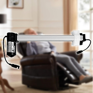Kroshine Power Recliner Motor Replacement with Cord Model ML18-005 Linear Actuator for Sofa Lift Chair Couch Massage Seat Bed