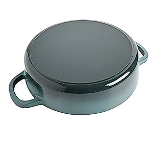 Crock-Pot Crock Pot Artisan Enameled Cast Iron Braiser W/Lid, 5 Quart, Slate Gray