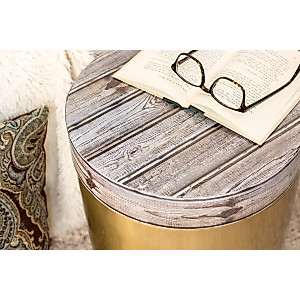 Duck 286462 EasyLiner Adhesive Laminate Surfaces Shelf Liner, Weathered Wood, 20 in. x 15 ft., 6 Rolls