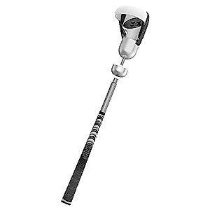 DGPCT VR Golf Club for Oculus Quest 2, Alluminum Golf Club Attachment Compatible with Oculus Meta Quest 2, with 1: 1 Sleeve, Counterweight and Realistic Rubber Grip